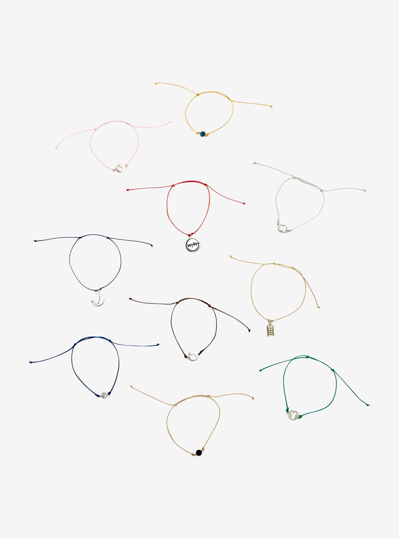 Doctor Who Thirteenth Doctor Cord Bracelet Set | Hot Topic