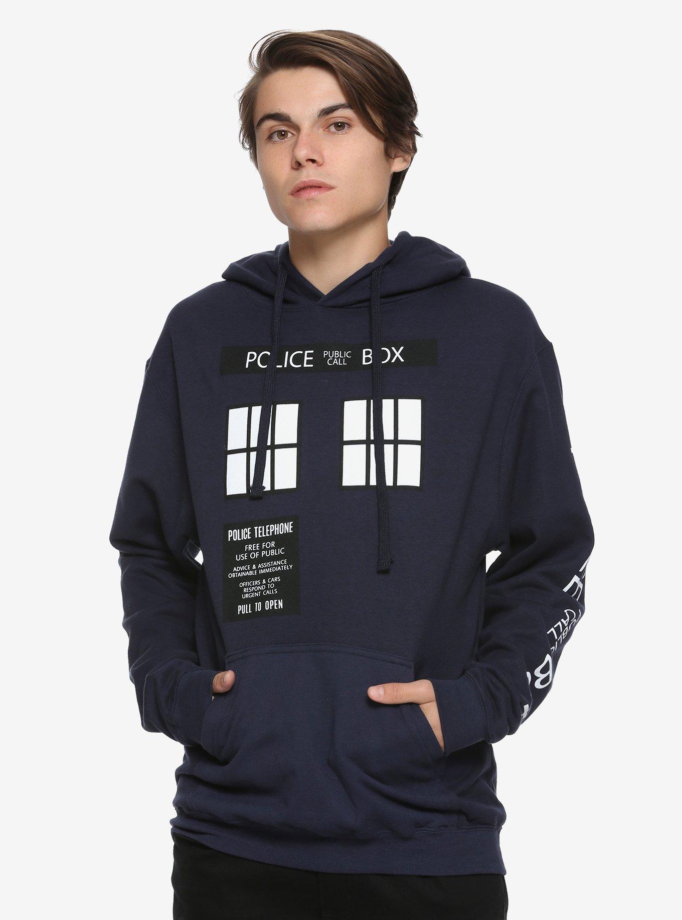 Doctor Who Thirteenth Doctor TARDIS Hoodie | Hot Topic