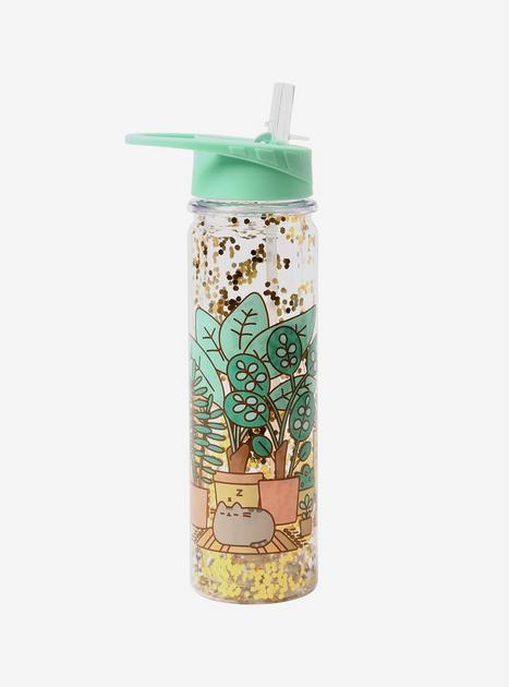 Pusheen Stormy Pip Glitter Water Bottle | Hot Topic