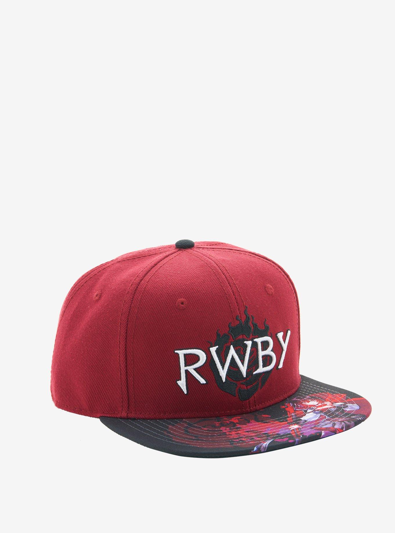 RWBY Ruby Rose Snapback Hat | Hot Topic