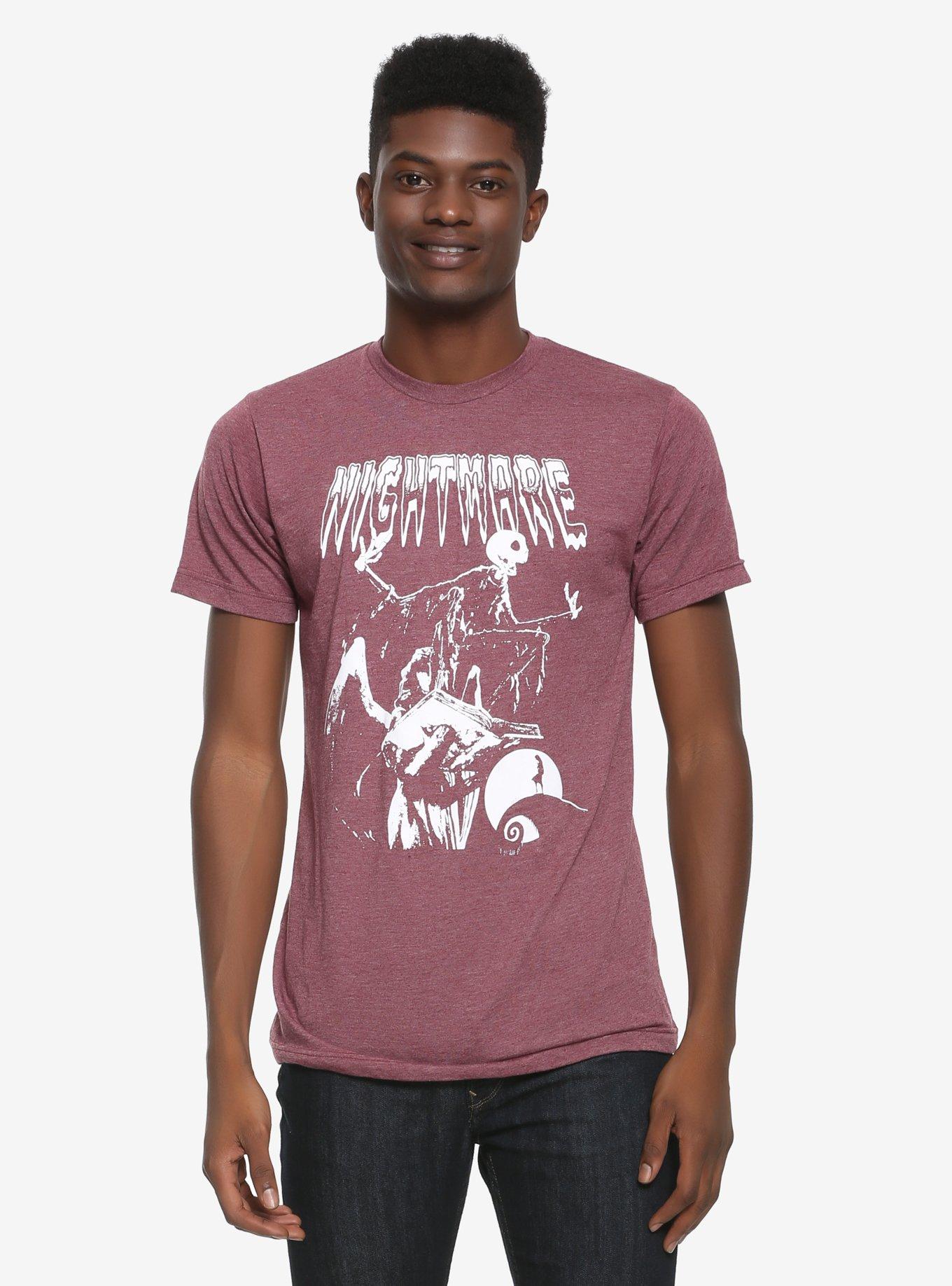 The Nightmare Before Christmas Nightmare T-Shirt - BoxLunch Exclusive ...