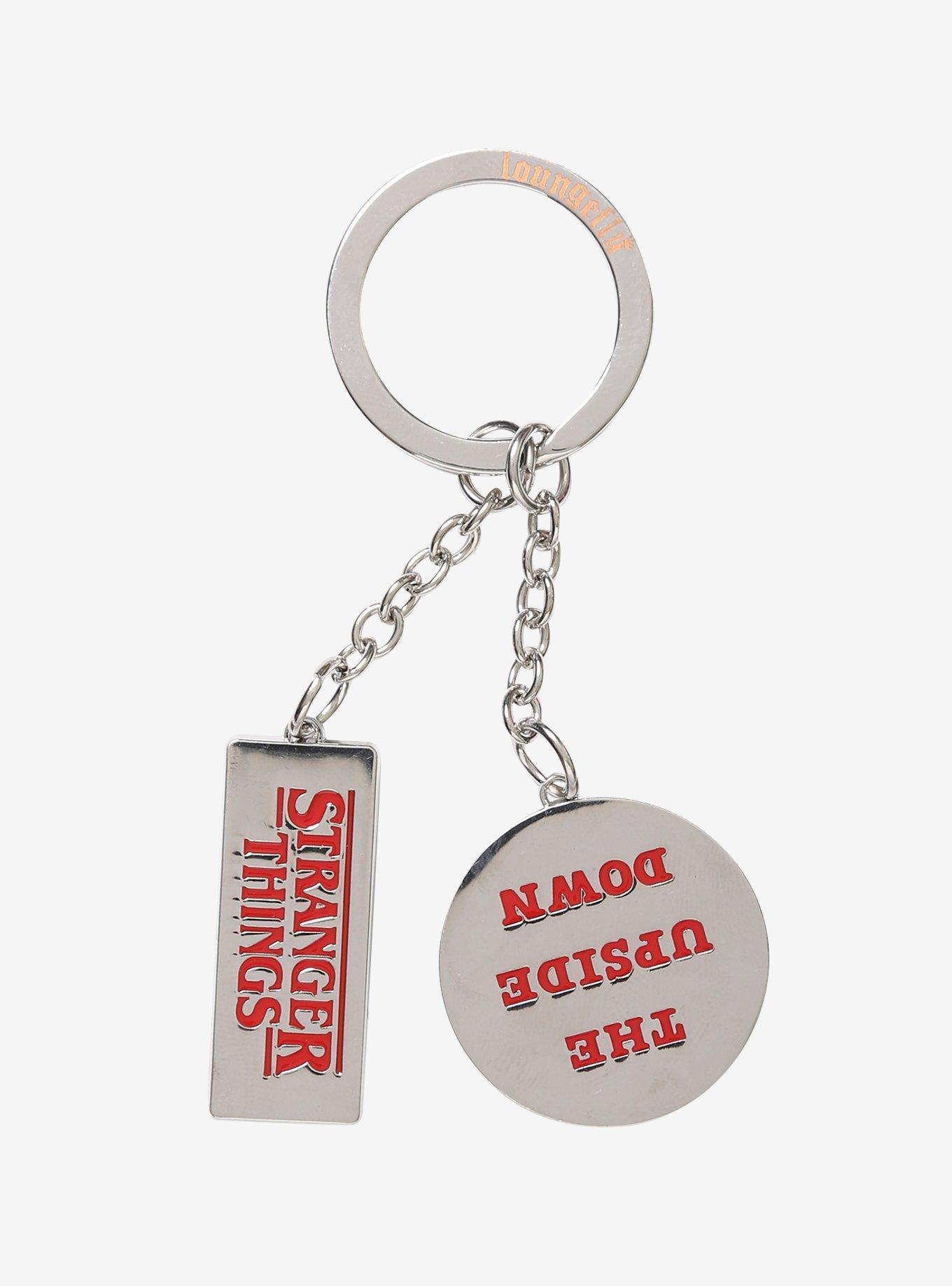 Stranger Things Upside Down Metal Key Chain - BoxLunch Exclusive | BoxLunch