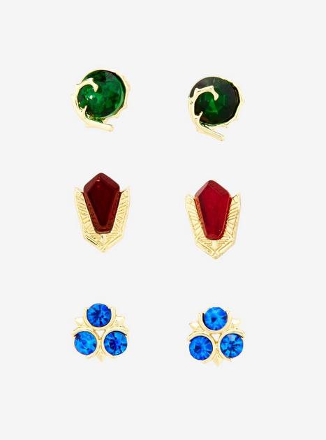 The Legend Of Zelda: Breath Of The Wild Rupees Earring Set 3 Pair | Hot ...