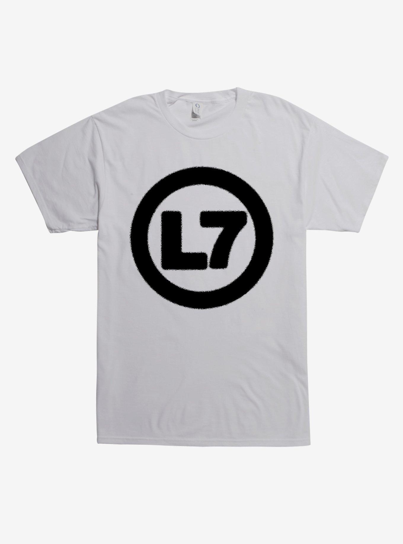 L7 Spray Logo T-Shirt | Hot Topic