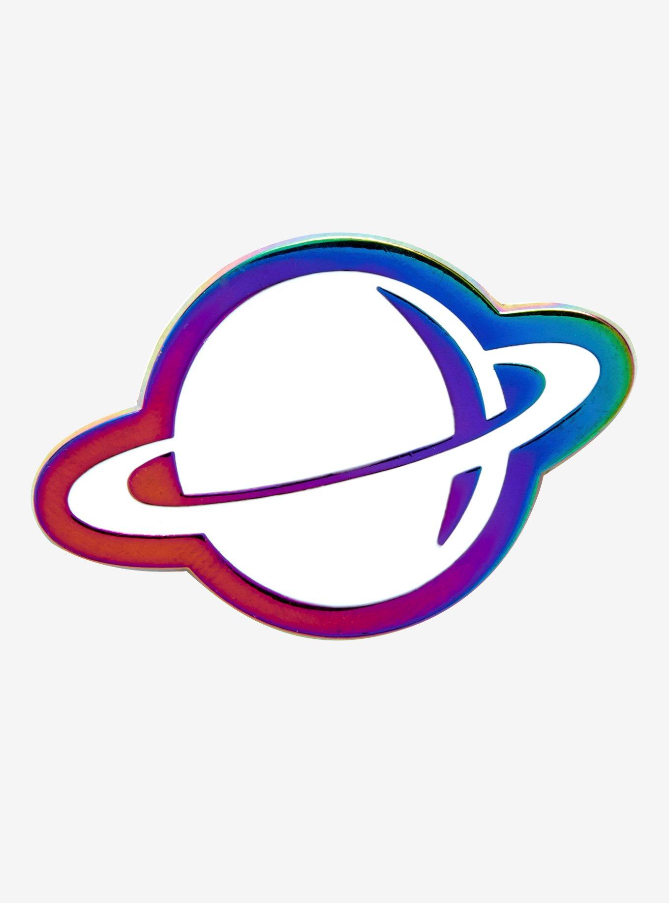 Planet Anodized Enamel Pin | Hot Topic
