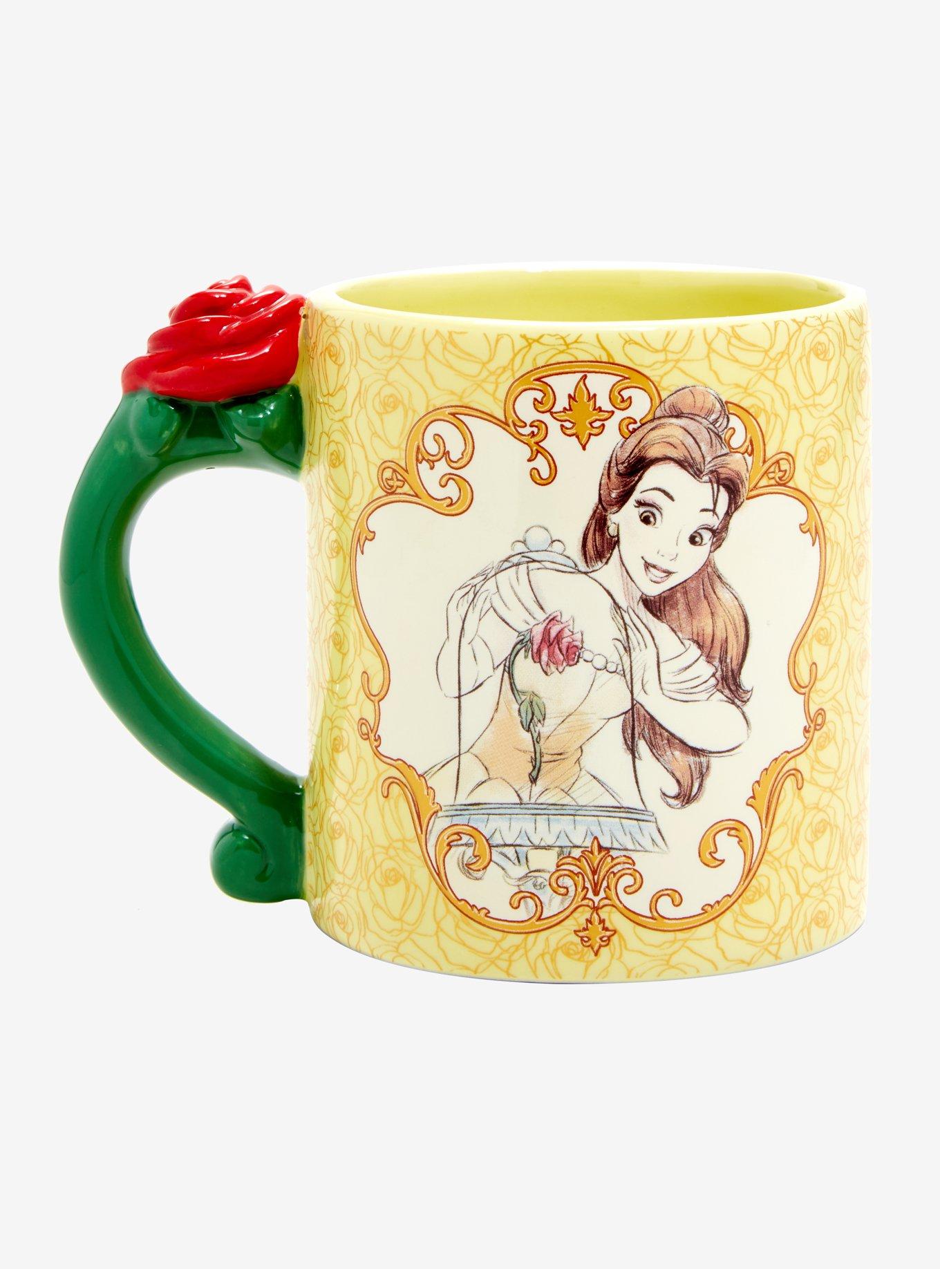Disney Beauty And The Beast Belle Sketch Mug | Hot Topic
