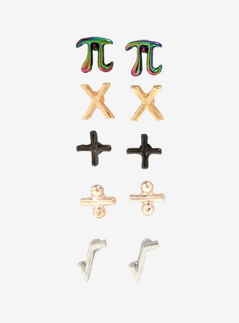 Math Pi Earring Set | Hot Topic