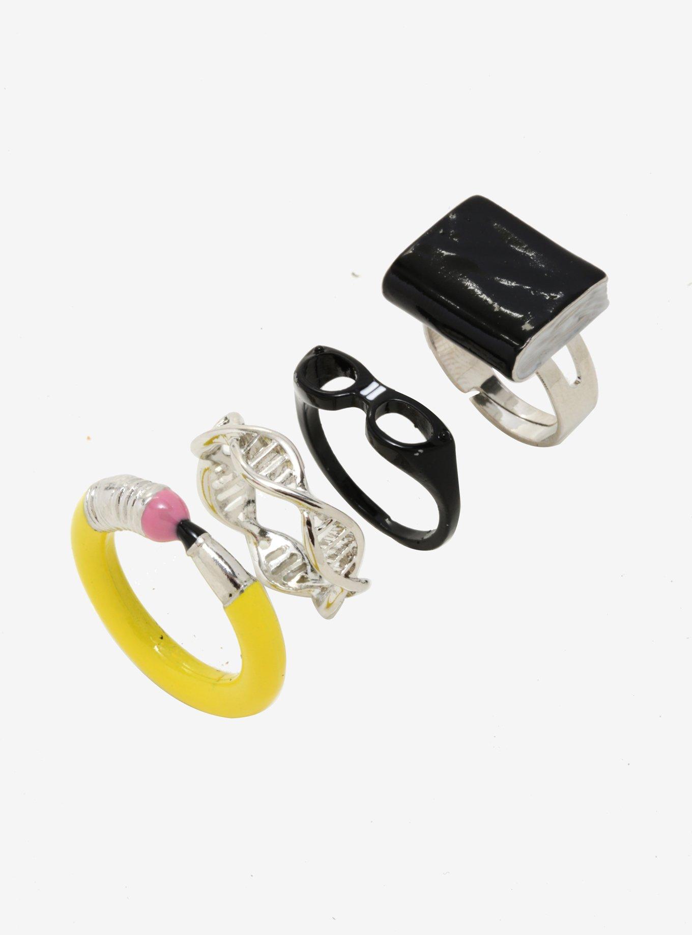 Nerd Novelty Ring Set | Hot Topic