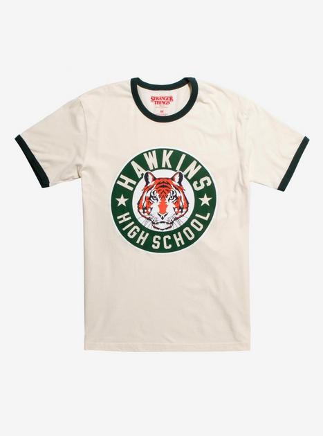 Stranger Things Hawkins High School Ringer T-Shirt Hot Topic Exclusive ...