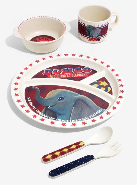 Disney Dumbo 5 Piece Bamboo Meal Set - BoxLunch Exclusive | BoxLunch