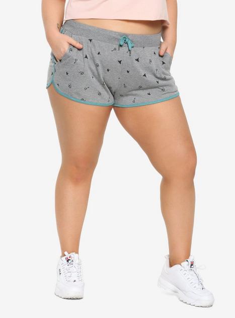 Her Universe Destination Disney Icons Girls Soft Shorts Plus Size Hot Topic