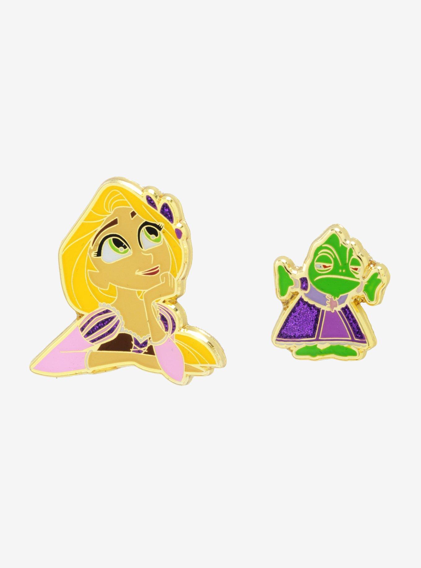 Disney Tangled Pascal & Rapunzel Enamel Pin Set - BoxLunch Exclusive ...