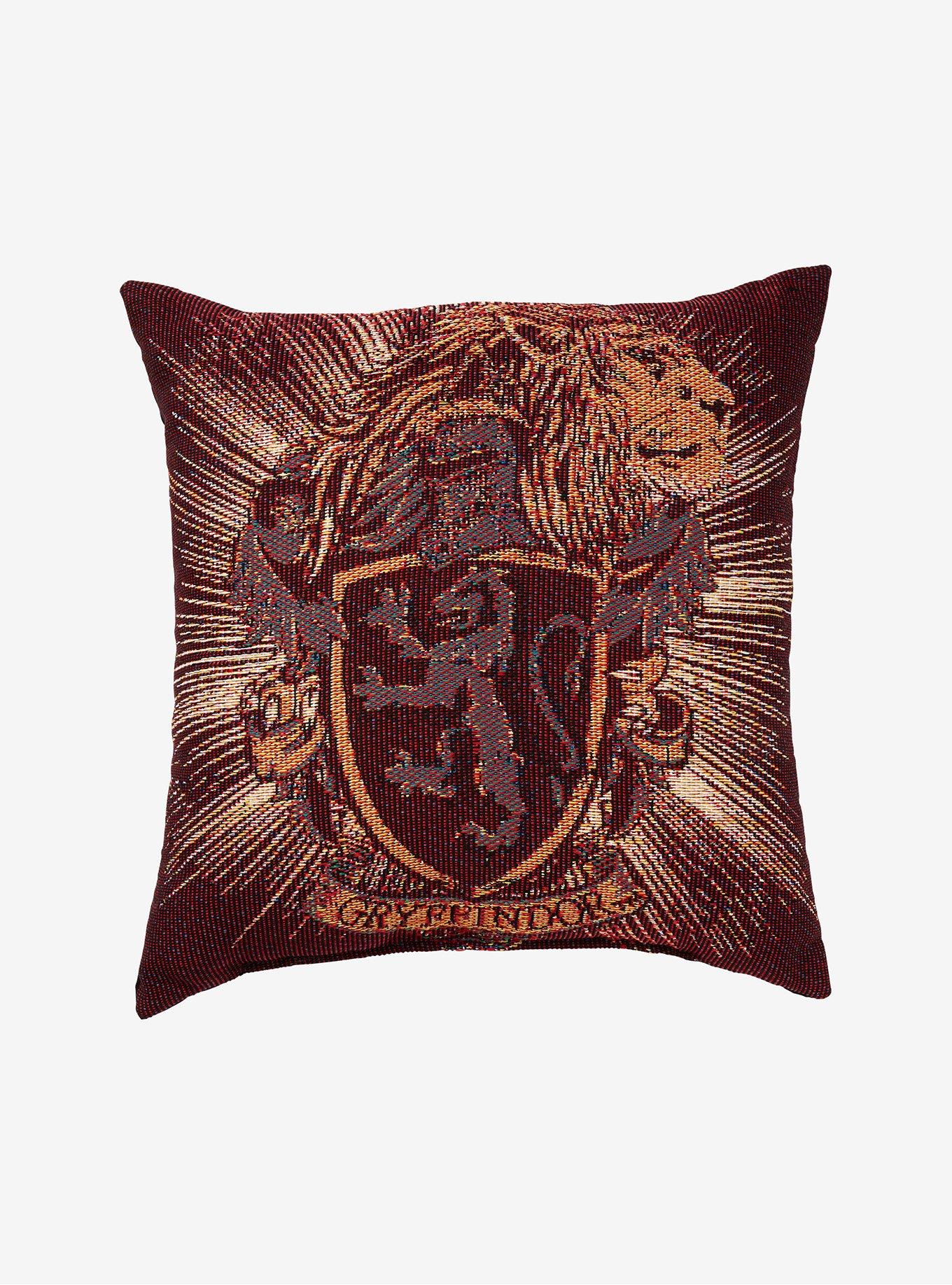 Harry Potter Gryffindor House Crest Tapestry Pillow | Hot Topic