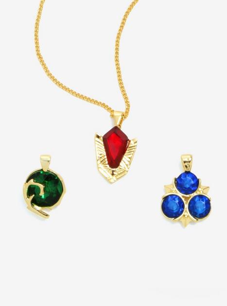Nintendo The Legend Of Zelda Spiritual Stone Charm Necklace - BoxLunch ...