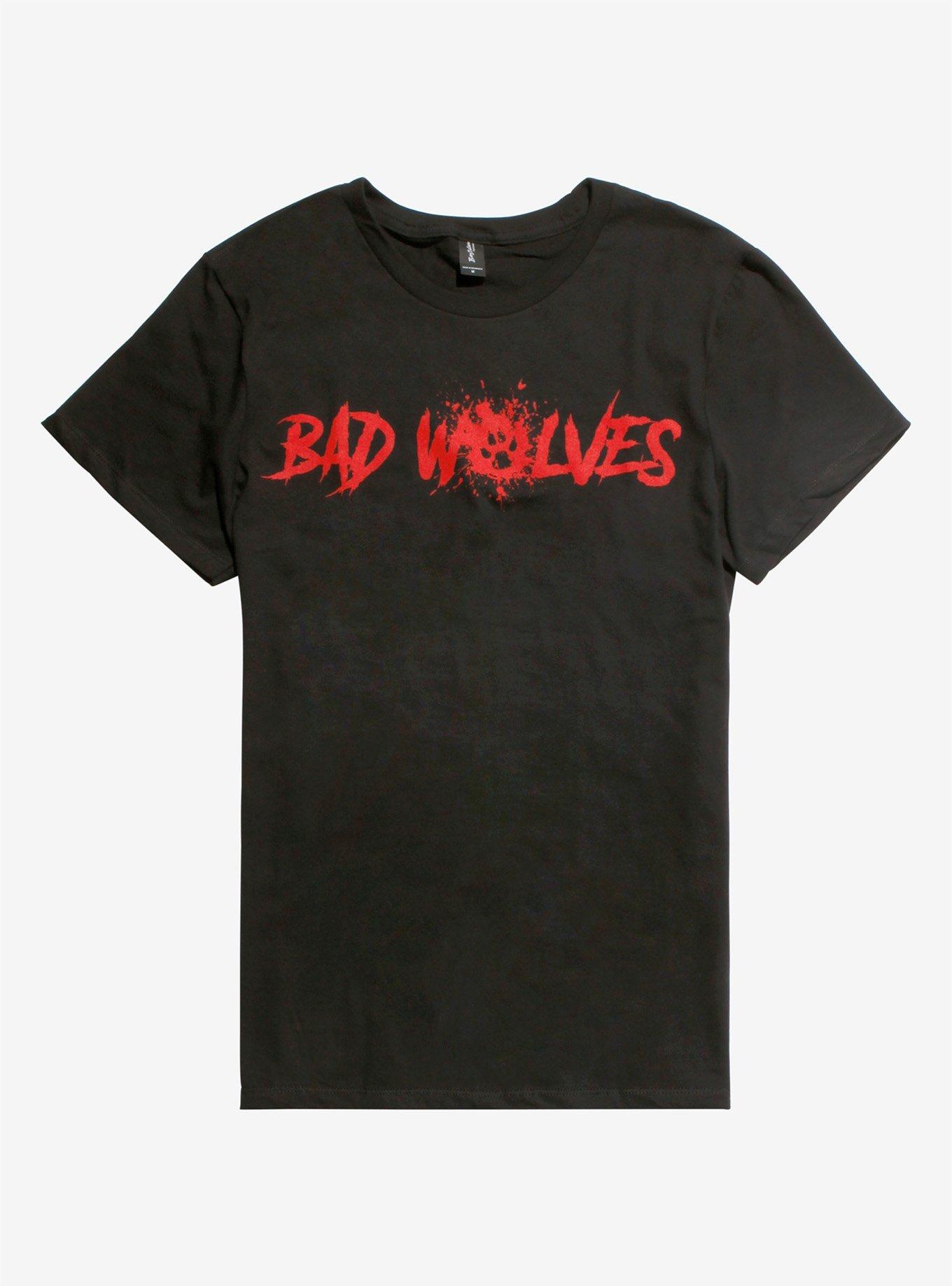 Bad Wolves Red Splatter Logo T-Shirt | Hot Topic
