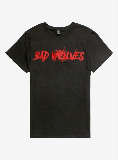 Bad Wolves Red Splatter Logo T-Shirt | Hot Topic