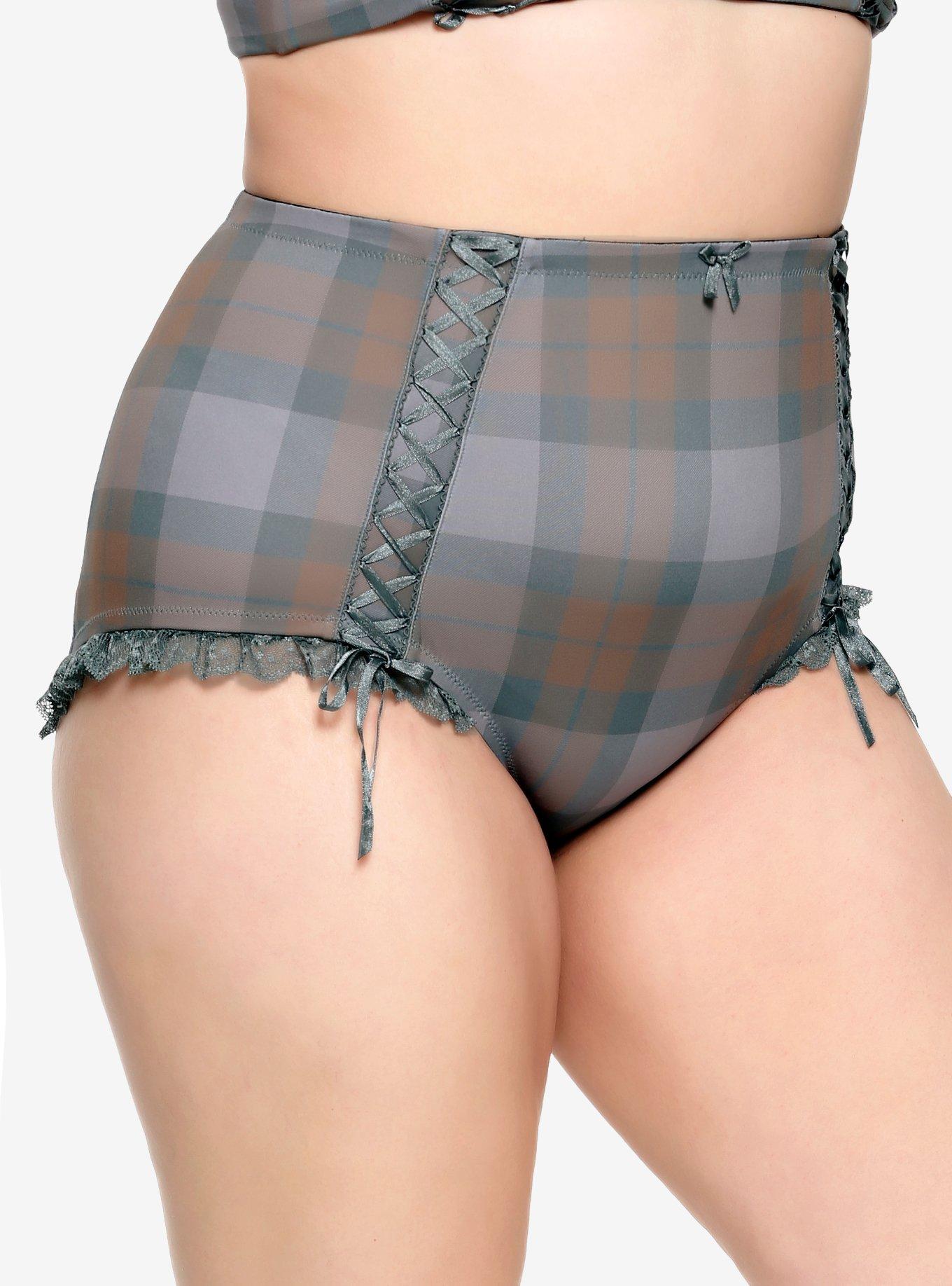 Outlander Tartan High Waist Panty Plus Size Hot Topic Exclusive Hot Topic