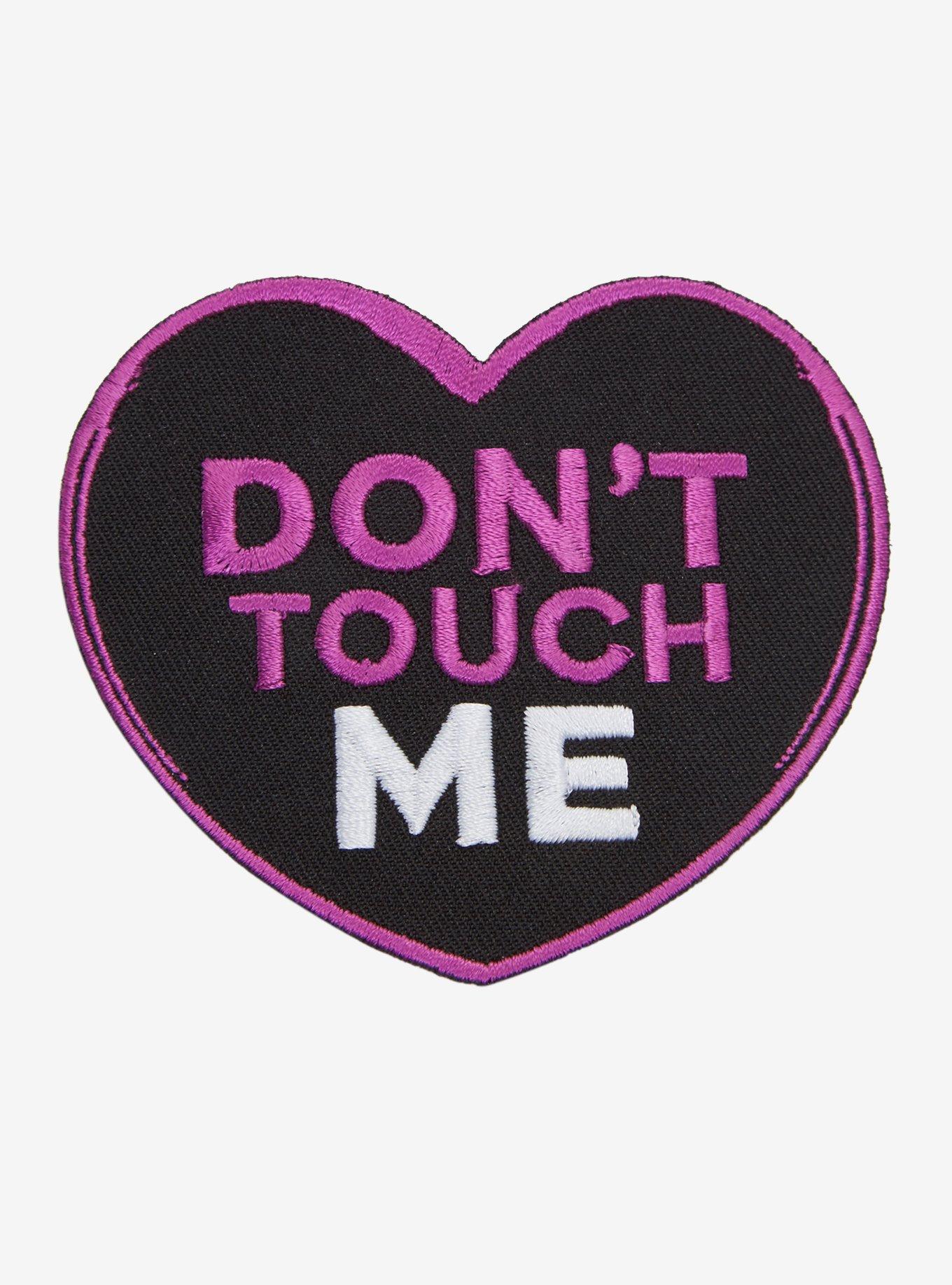Don't Touch Me Heart Patch | Hot Topic