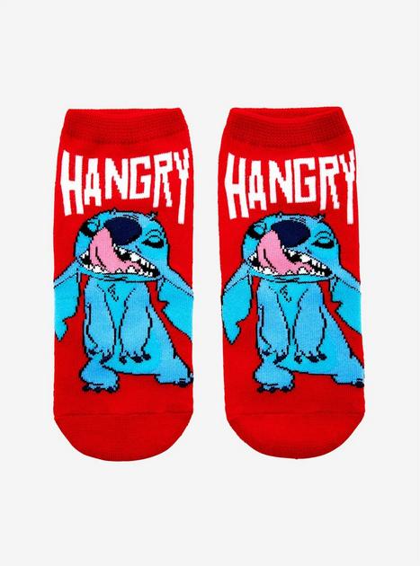 Disney Lilo & Stitch Hangry No-Show Socks | Hot Topic