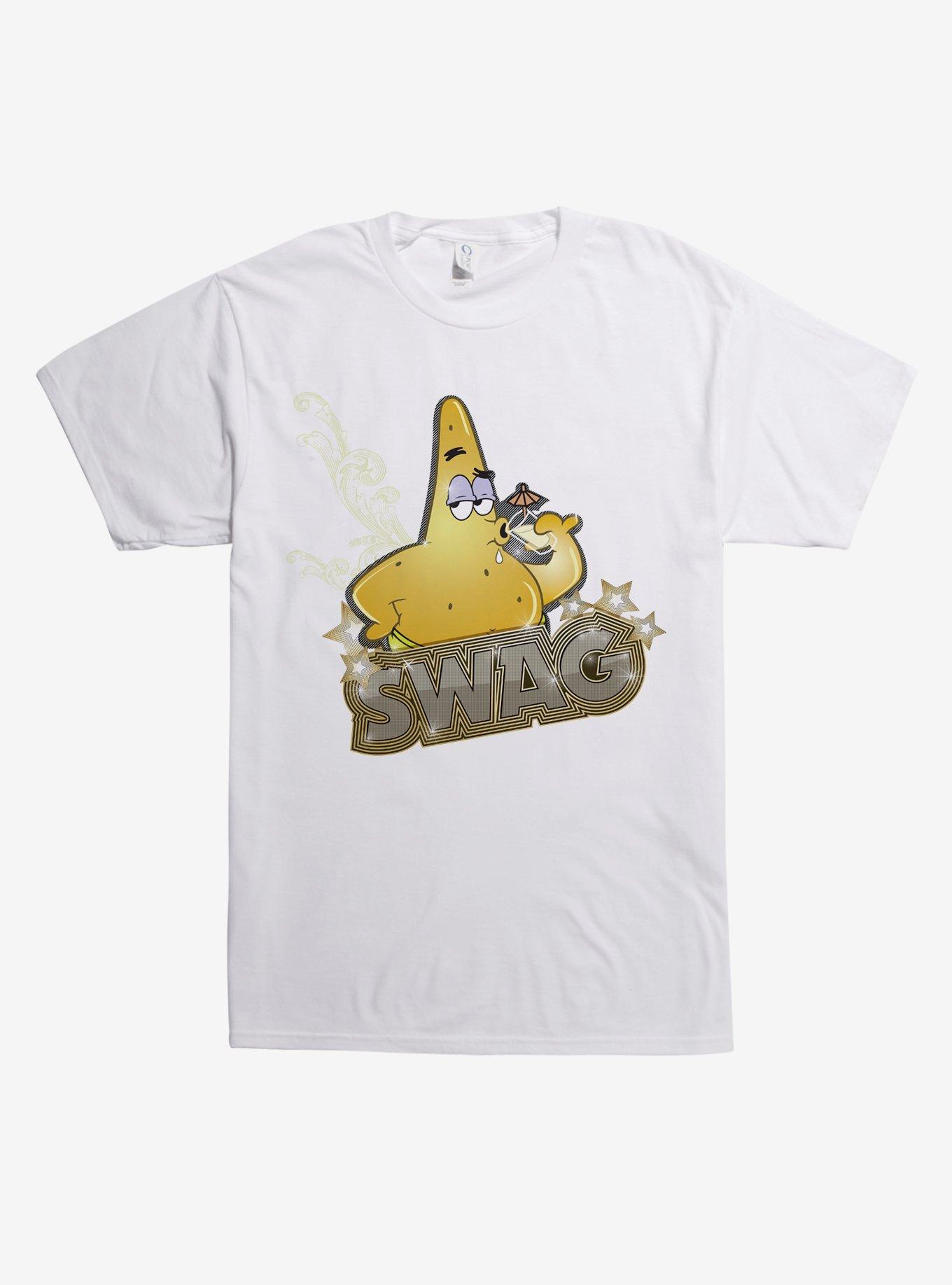 SpongeBob SquarePants Patrick Gold Swag T-Shirt | Hot Topic