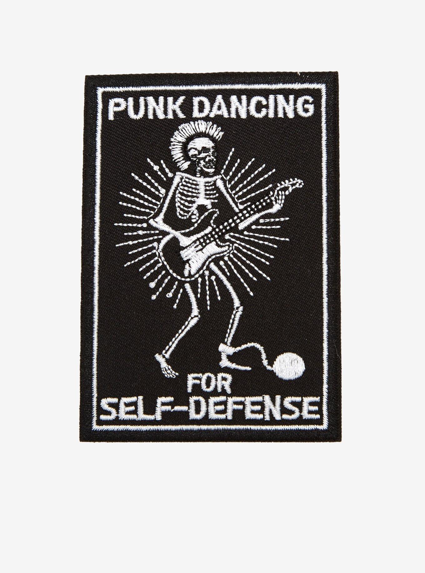 Punk Dancing Self Defense Patch | Hot Topic