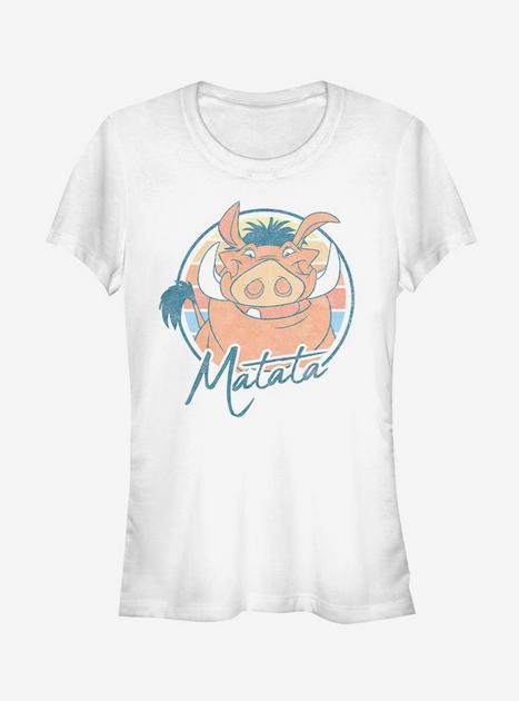 Disney The Lion King Matata Girls T-Shirt - WHITE | Hot Topic