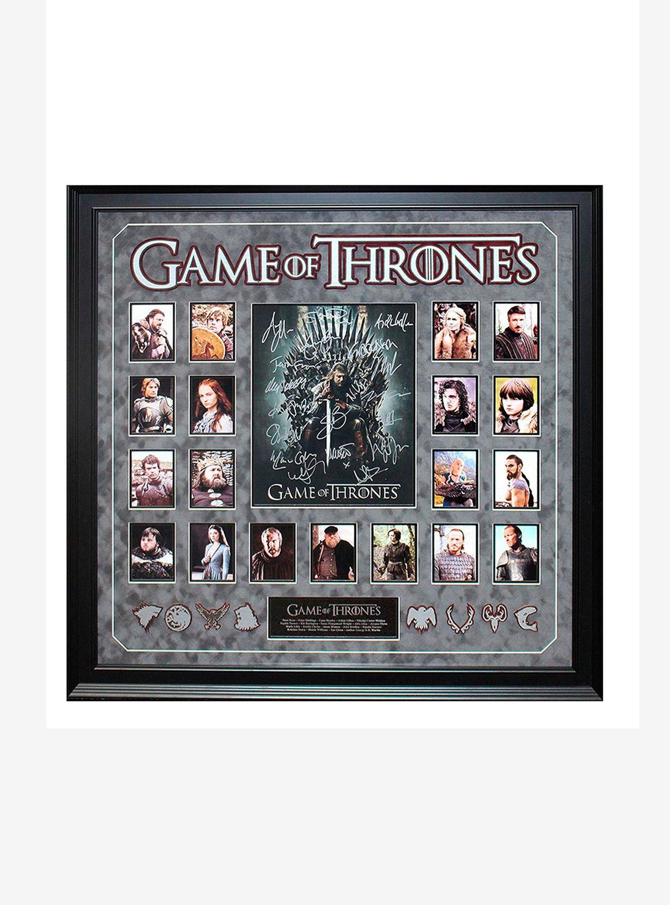 Game Of Thrones Signed Collage | BoxLunch