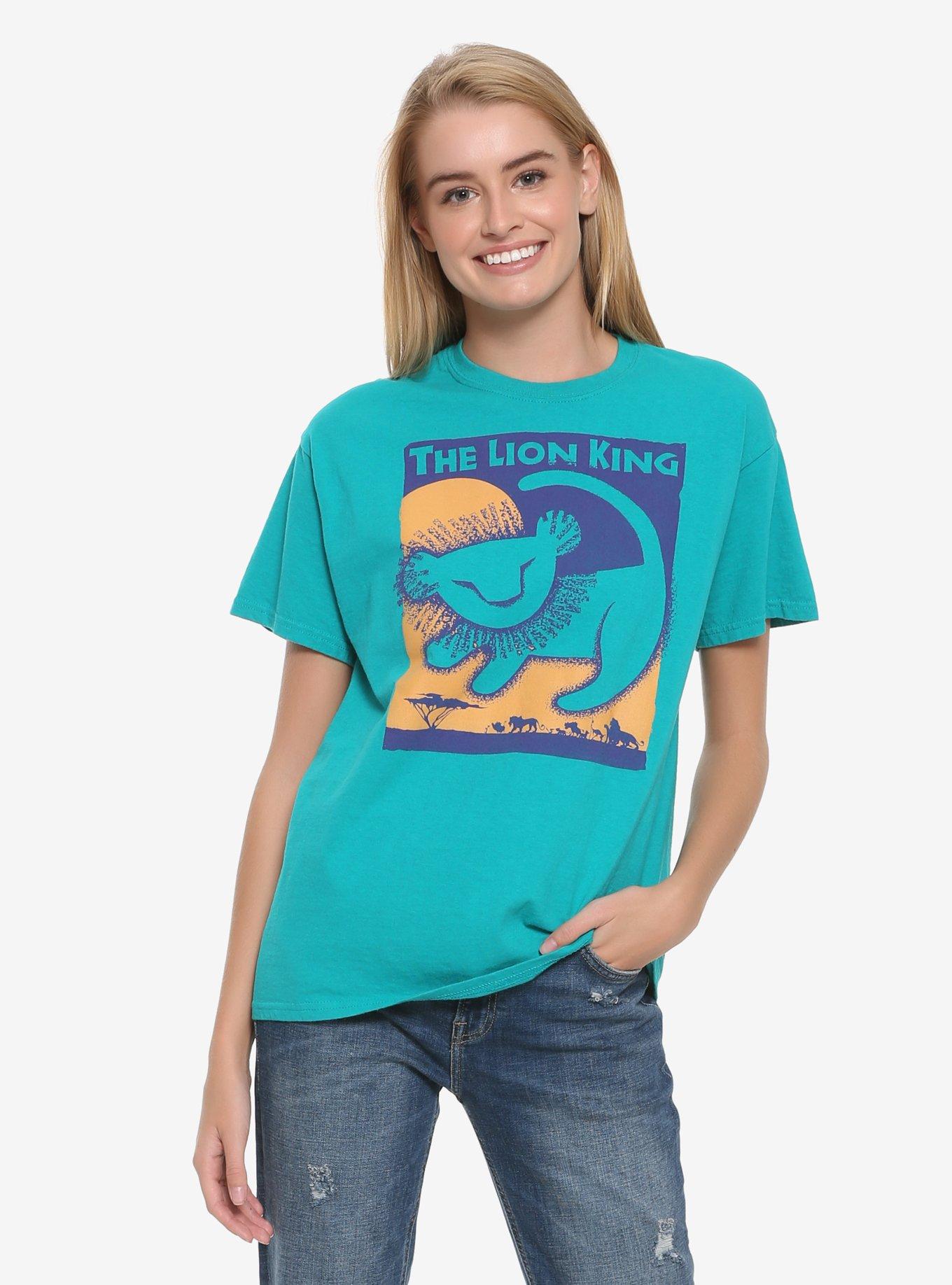 Disney The Lion King Simba Sketch T Shirt Boxlunch Exclusive Boxlunch