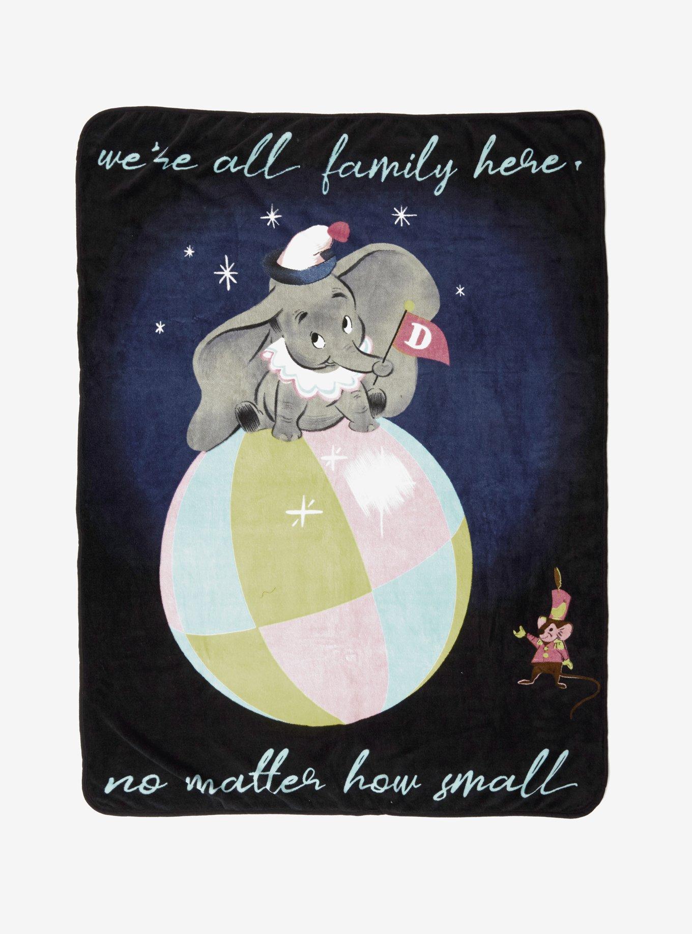 Disney Dumbo Family Throw Blanket | Hot Topic