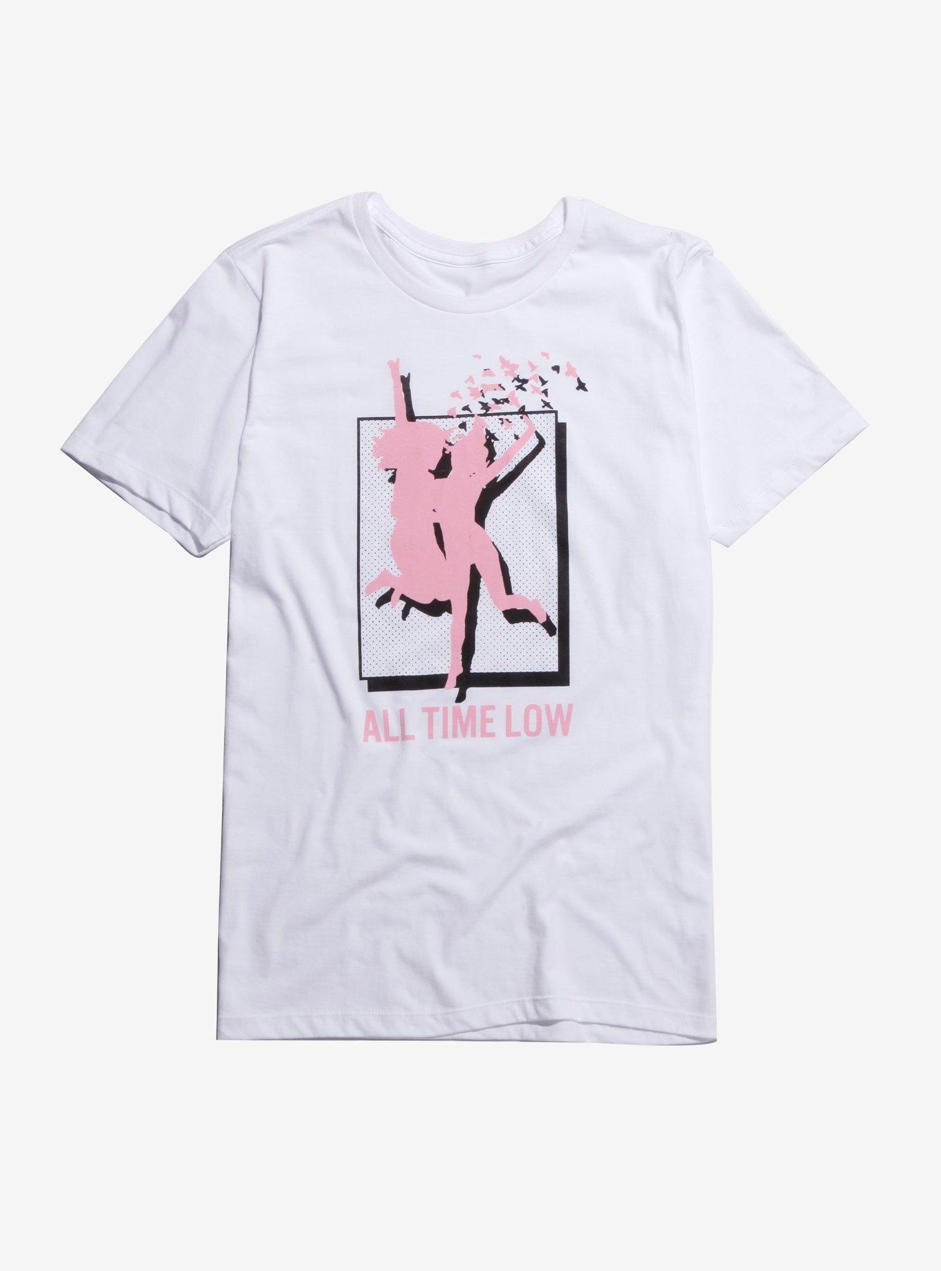 All Time Low So Wrong It's Right Pink & Black T-Shirt | Hot Topic