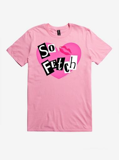 Mean Girls So Fetch T Shirt PINK Hot Topic