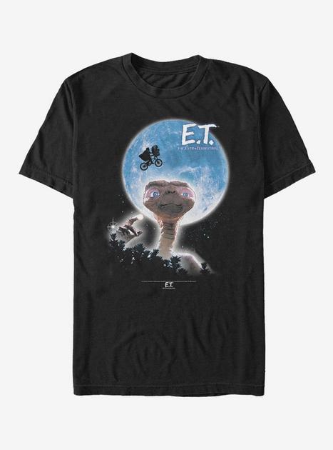 E.T. Poster T-Shirt - BLACK | Hot Topic