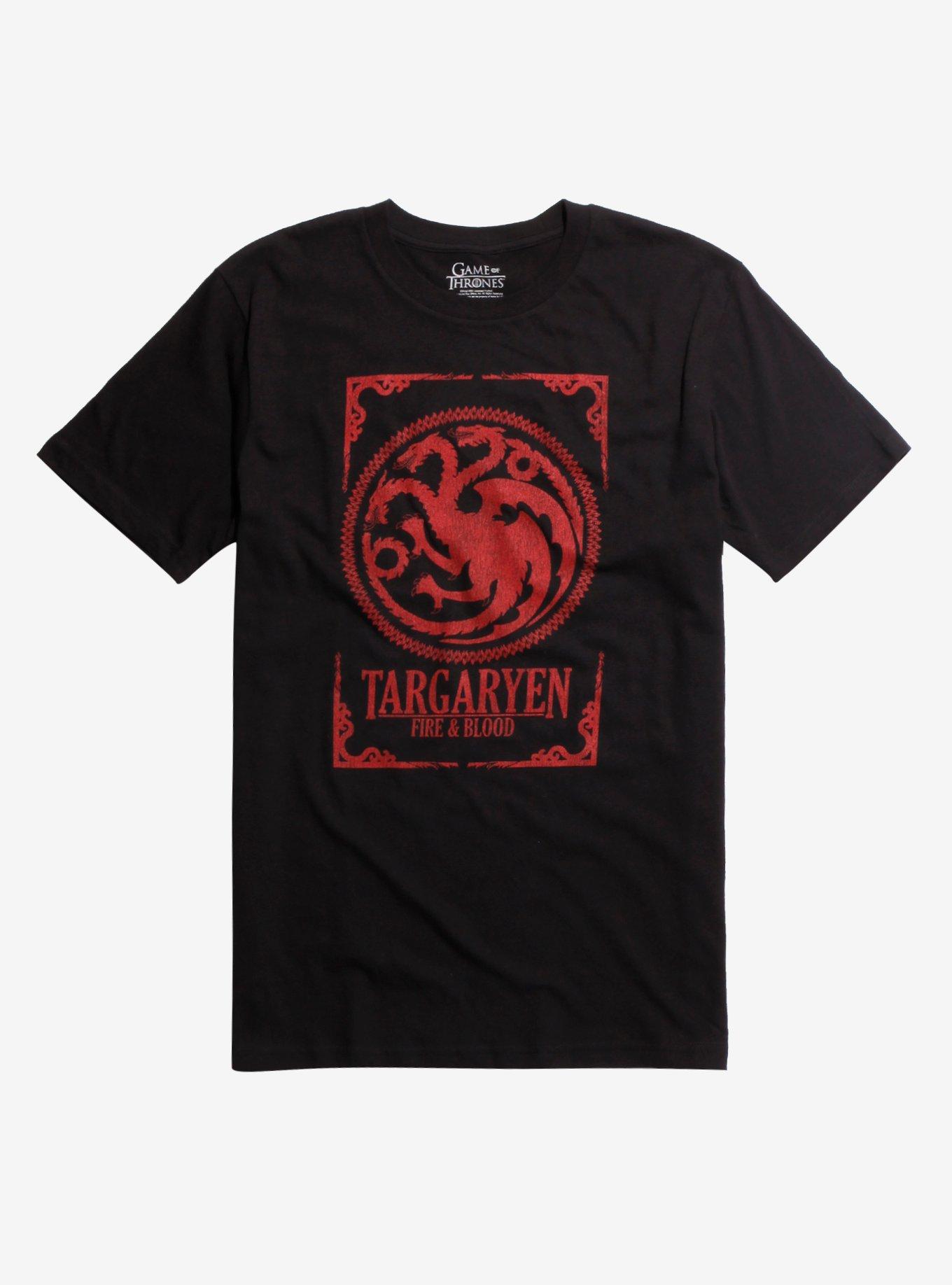 Game Of Thrones Targaryen Framed Sigil T-Shirt | Hot Topic