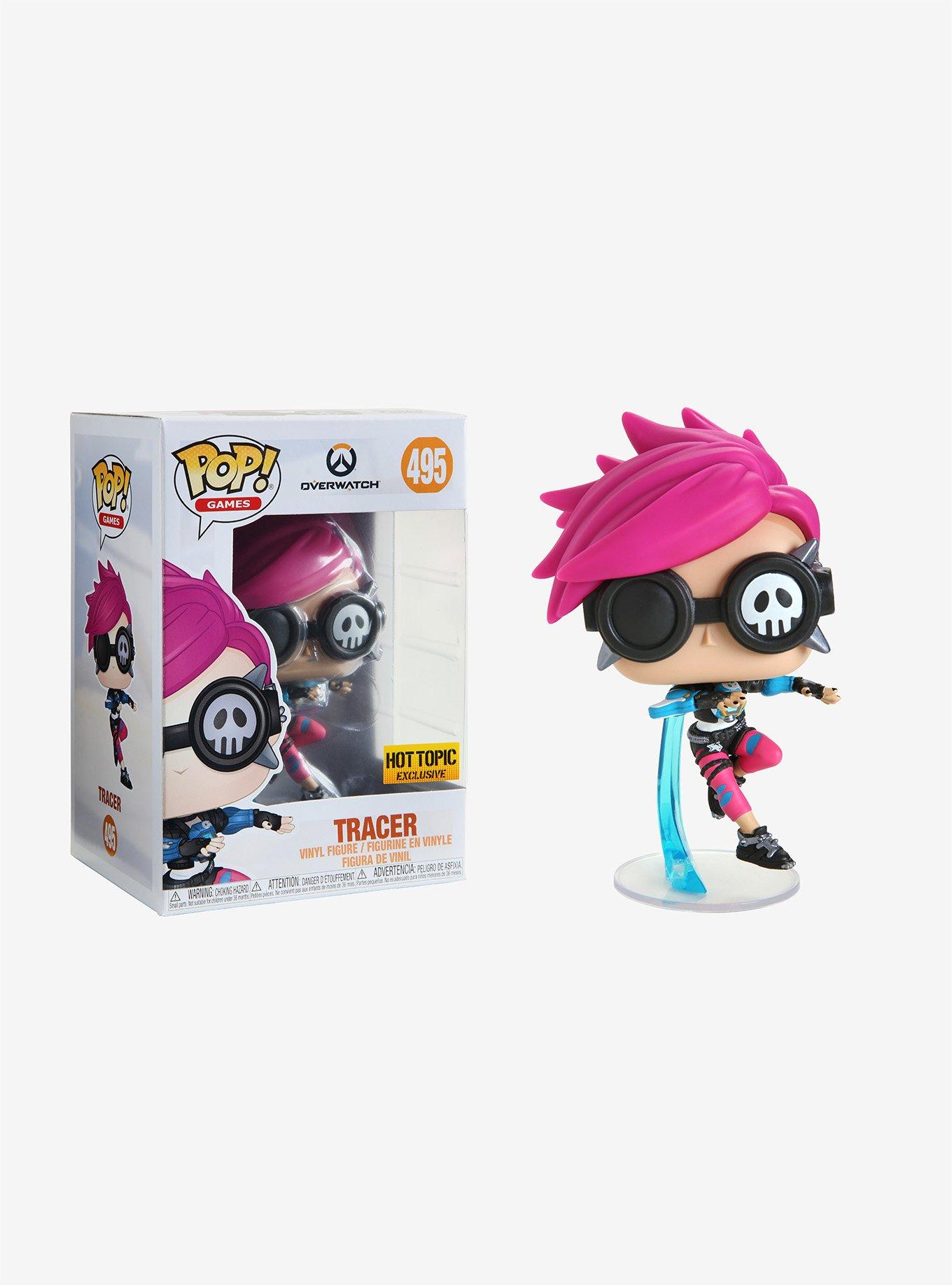Funko Overwatch Pop! Games Tracer (Punk Skin) Vinyl Figure Hot Topic ...