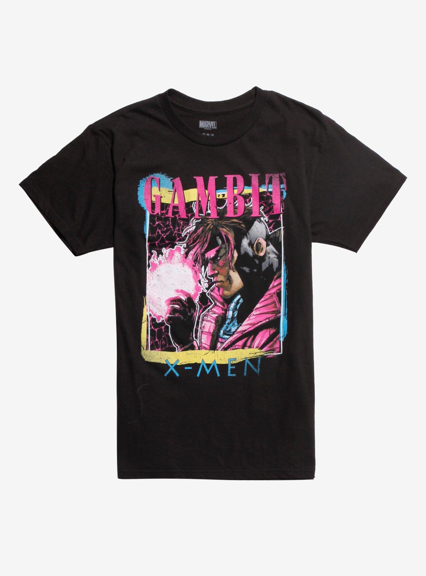 Marvel X Men Gambit Profile T Shirt Hot Topic