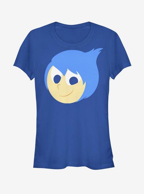 Disney Pixar Inside Out Joy Face Girls T-Shirt - GREY | Hot Topic