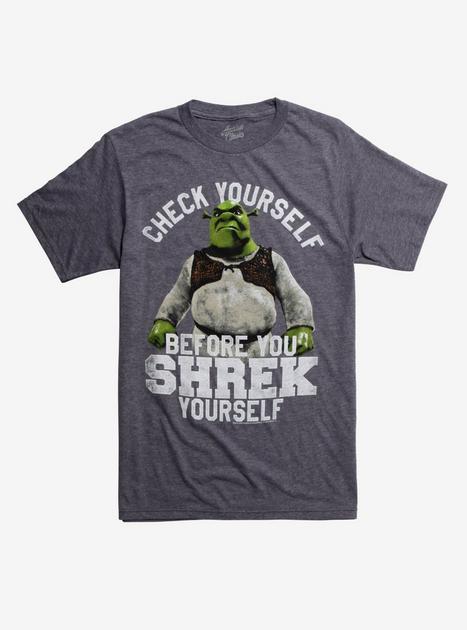 Shrek Check Yourself T-shirt | Hot Topic