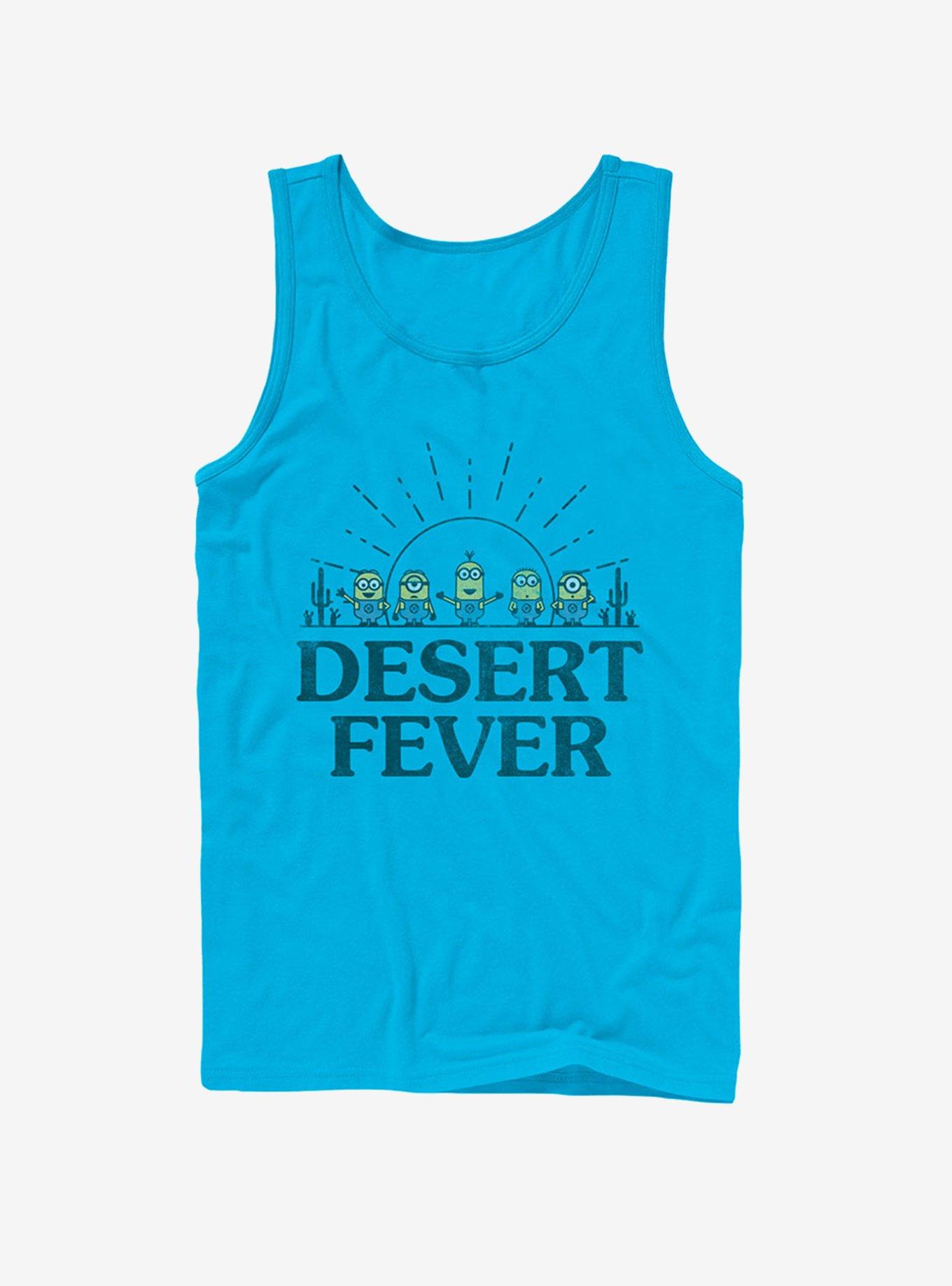 Minions Desert Fever Tank - BLUE | Hot Topic