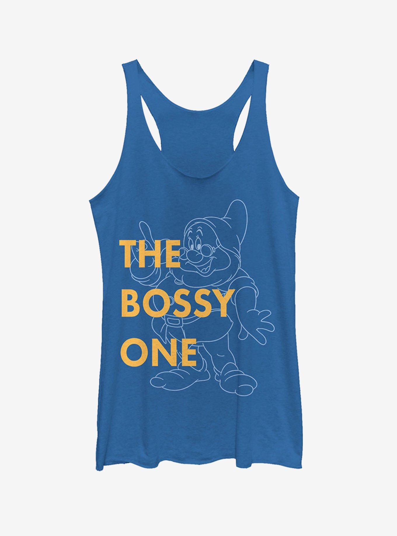 Disney Bossy One Girls Tank - BLUE | Hot Topic