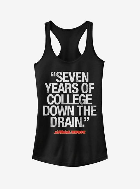 Bluto 7 Years of College Girls Tank - BLACK | Hot Topic