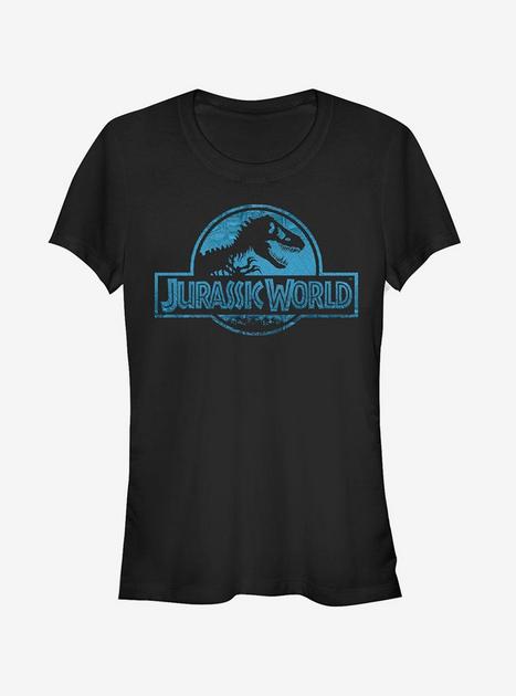 Water Ripple Logo Girls T-Shirt - BLACK | Hot Topic