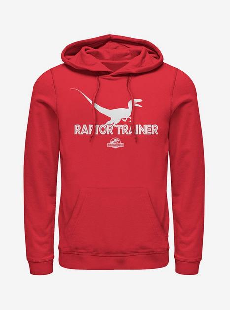 Raptor Trainer Silhouette Hoodie - RED | Hot Topic