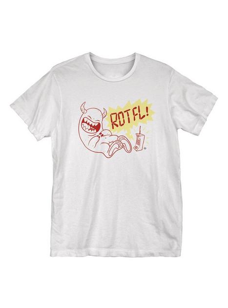 ROTFL Monster T-Shirt - WHITE | Hot Topic
