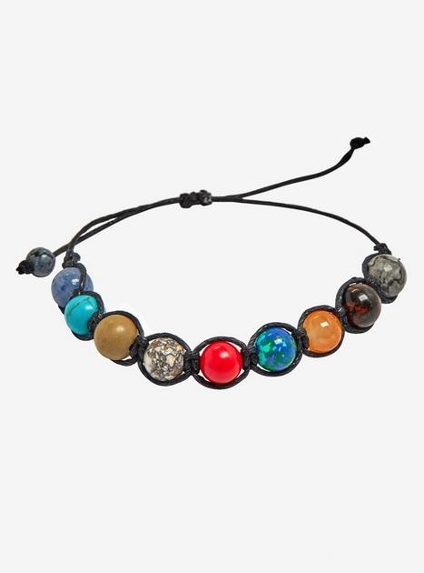 Universe Planets Corded Bracelet | Hot Topic