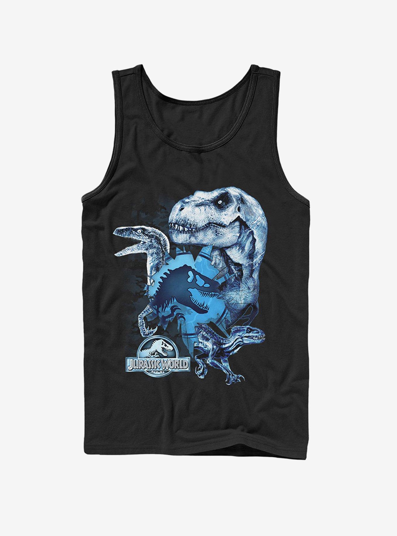 Hot Topic Jurassic World Fallen Kingdom Helicopter Capture Tank | Mall ...