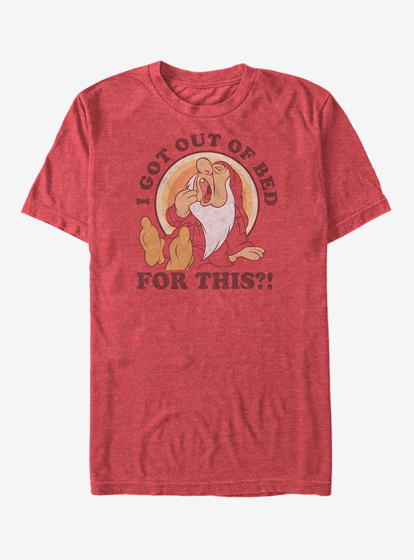 Disney Sleepy Yawn T-Shirt - RED | Hot Topic