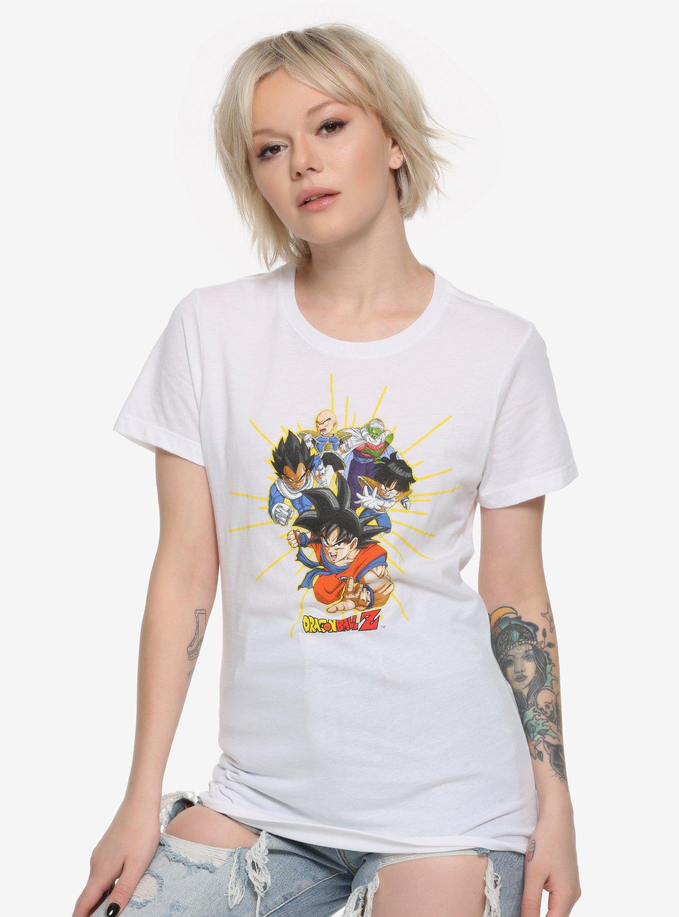 Dragon Ball Z Group Girls T-Shirt | Hot Topic