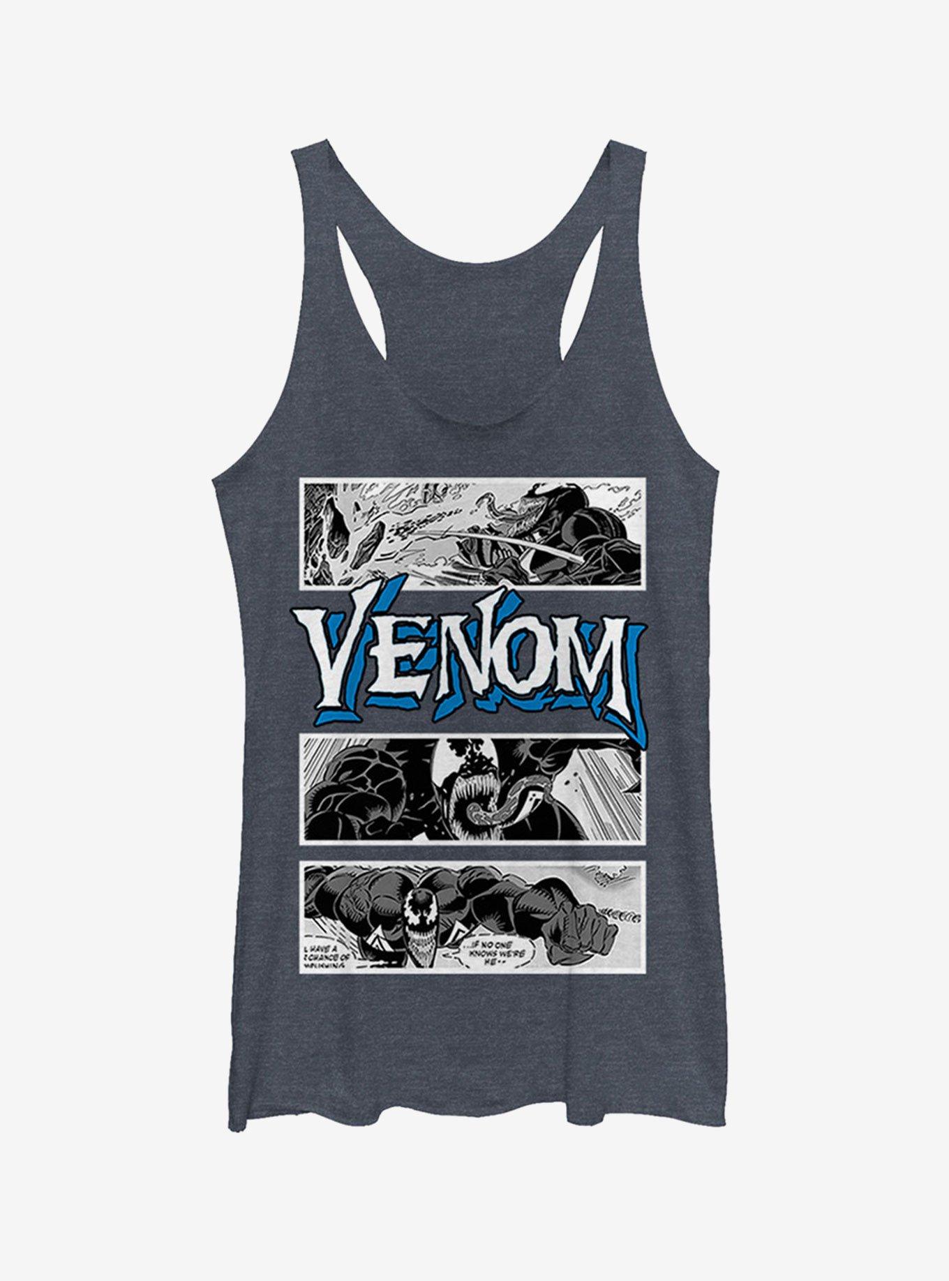 Hot Topic Marvel Venom Comic Panels Girls Tank | Mall of America®