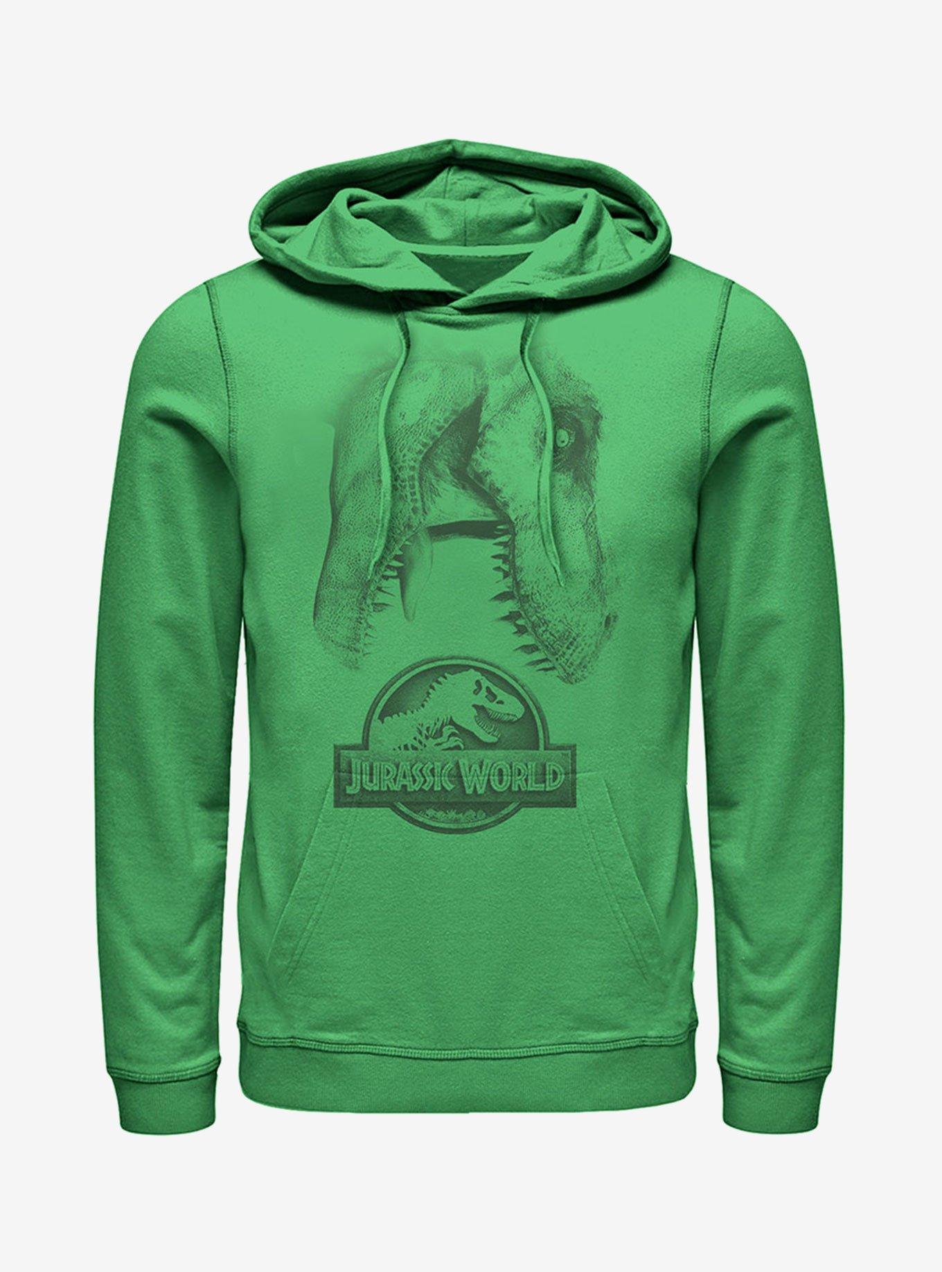 Jurassic World Fallen Kingdom T. Rex Bite Hoodie - GREY | Hot Topic