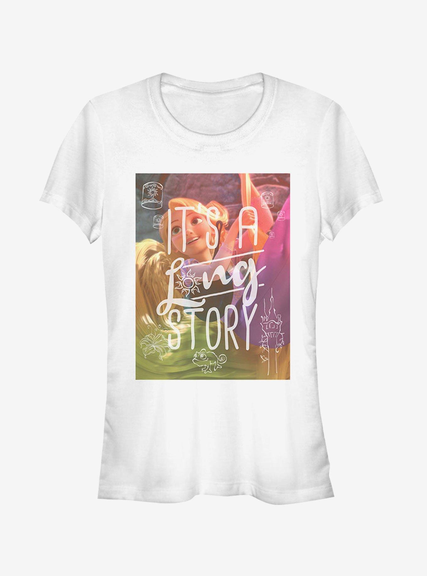 Disney Long Story Girls T-Shirt - WHITE | Hot Topic